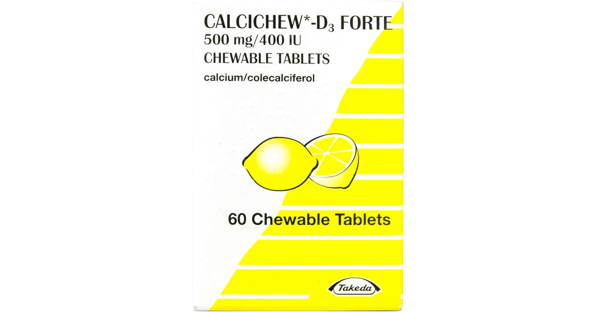 Calcichew D3 Forte Tablets Chewable Pack of 60