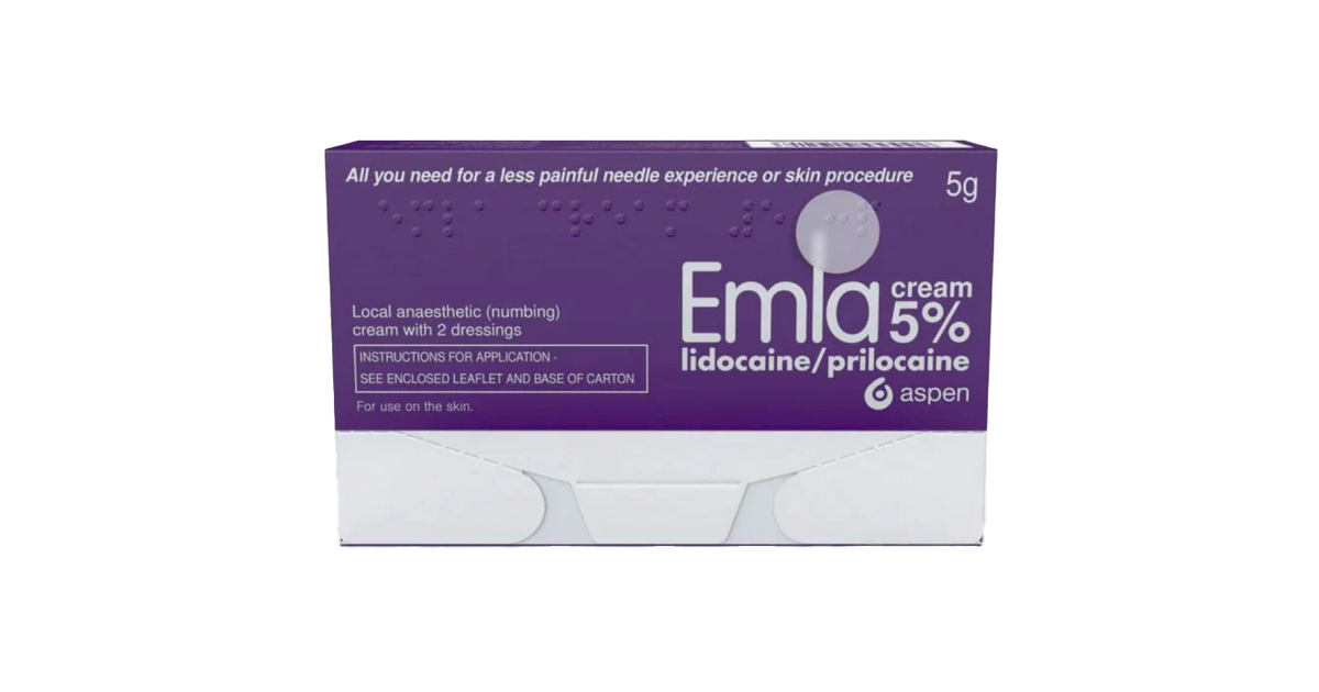 Emla Numbing Cream 5g with Dressings | Discomfort-Free Procedures