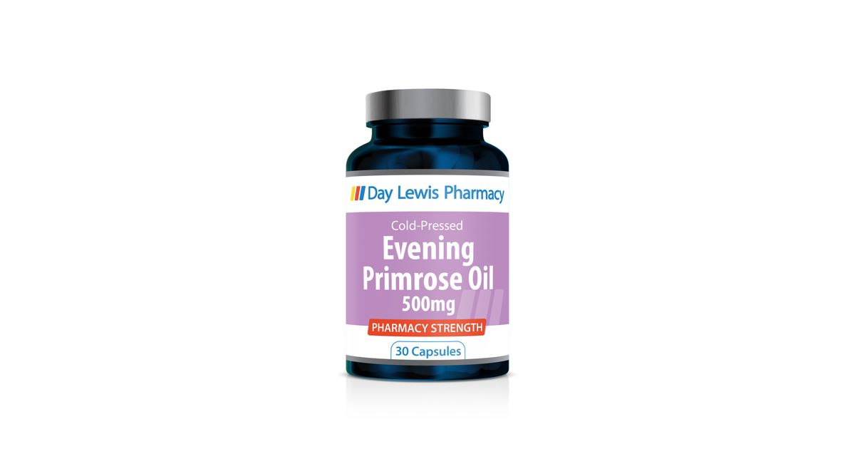 Day Lewis Evening Primrose Oil 500mg Capsules Pack of 30