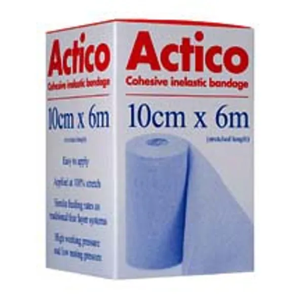 Actico Cohesive Short Stretch Bandage 10cm x 6m