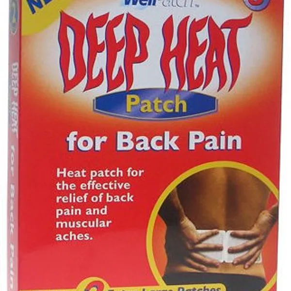 Deep Heat Patch - Back Pack of 2