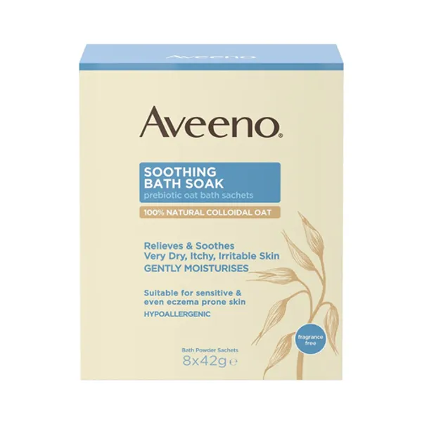 Aveeno Soothing Oat Bath Soak Pack of 8