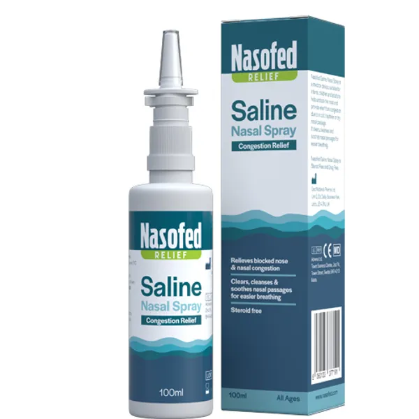 Nasofed Saline Nasal Spray for Congestion Relief - 100ml