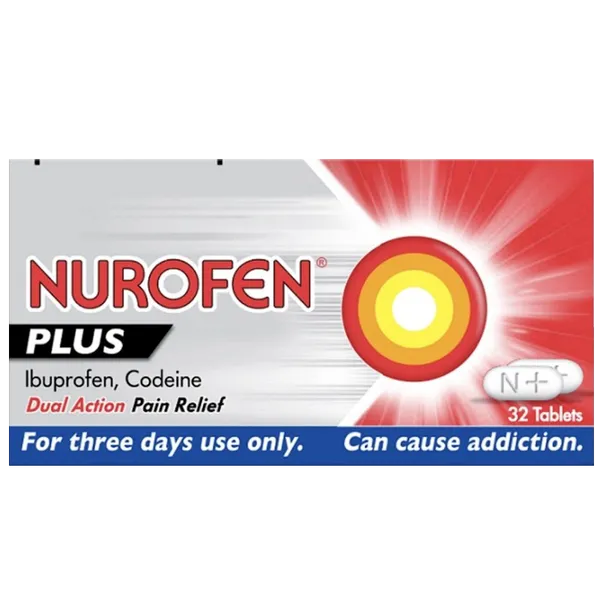 Nurofen Plus Tablets (Pack of 32) - Weldricks Pharmacy
