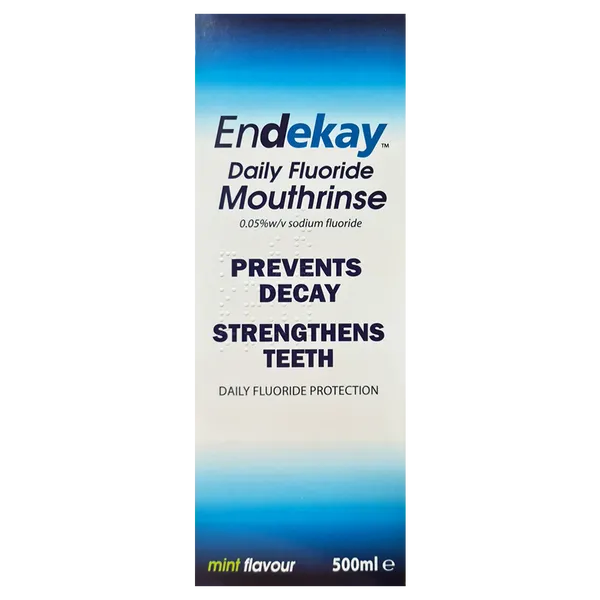 Endekay Fluoride Mouthrinse Daily 500ml